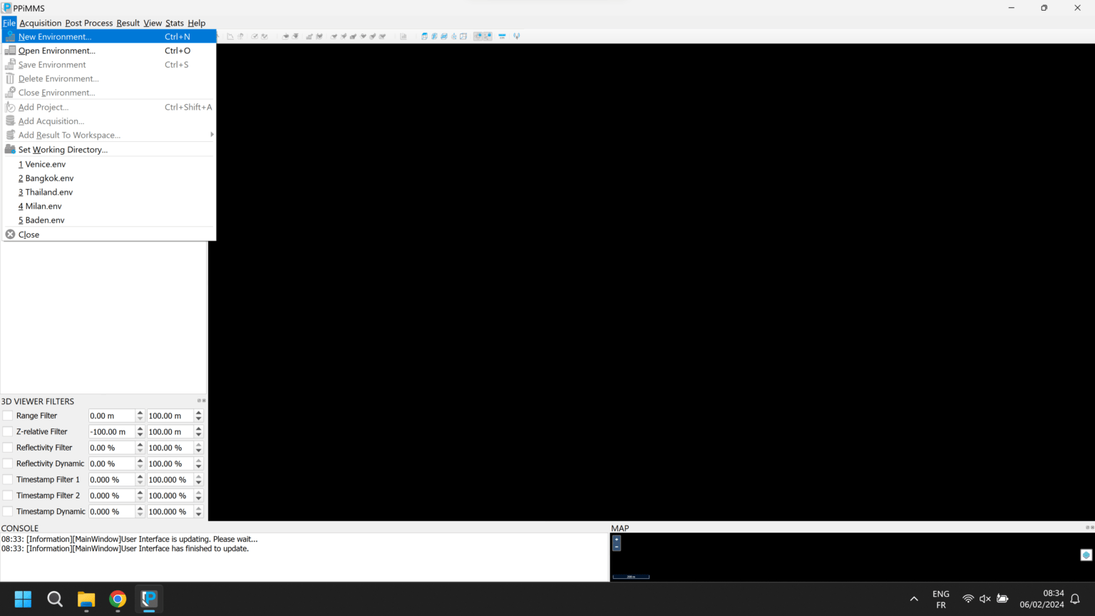 How to process a MS-96 car-based scan - Viametris